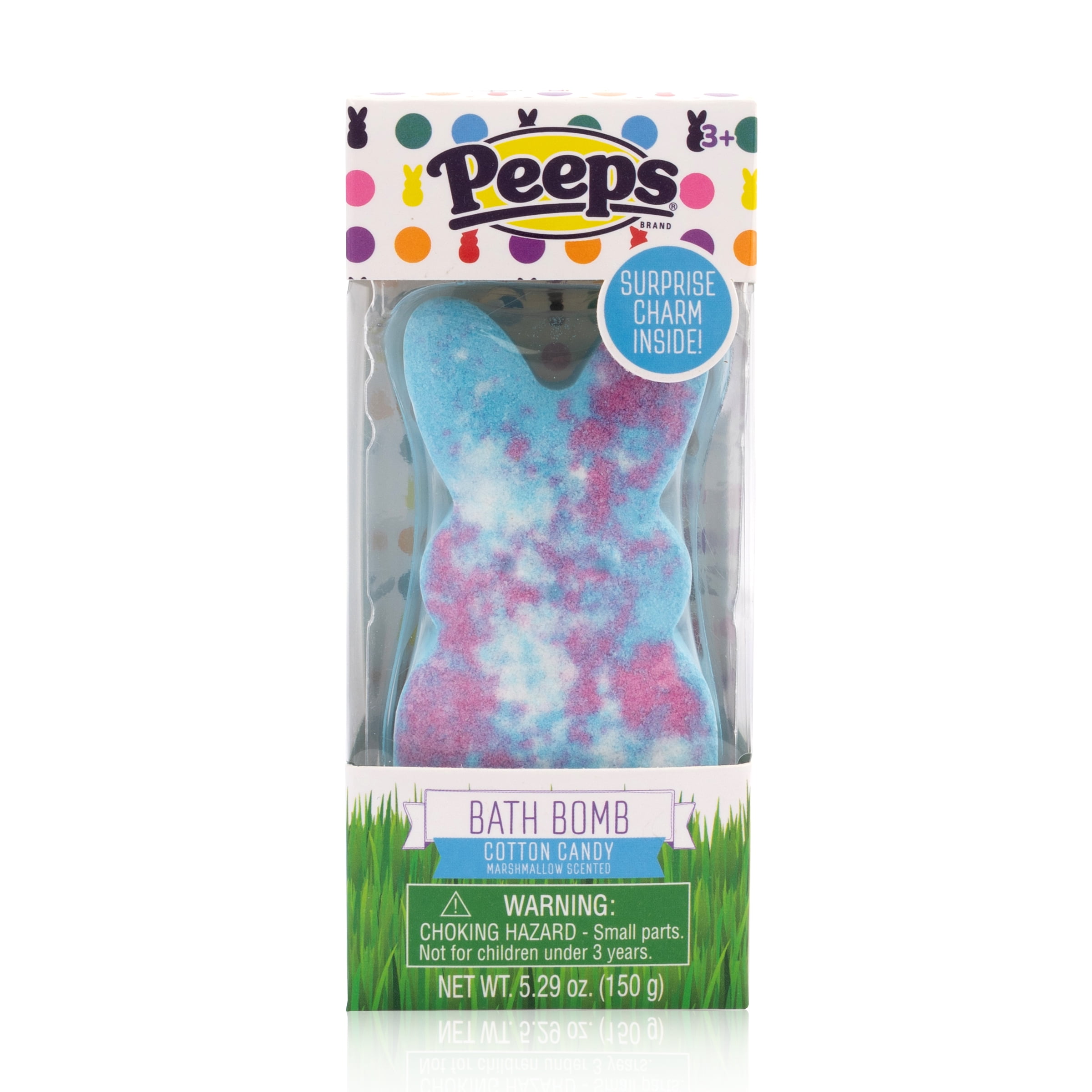 Peeps Bath Bomb, Cotton Candy Marshmallow Scented, 150g - Walmart.com