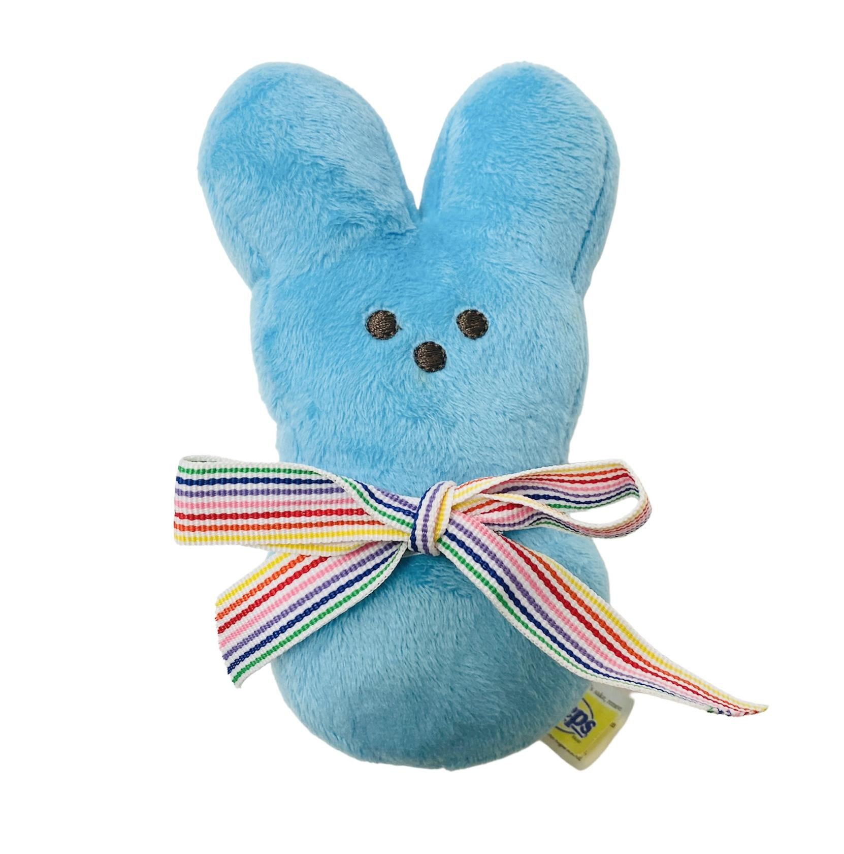 Peeps Blue Bunny Rabbit Easter Stuffed Animal Toy Doll Plush 6 ...