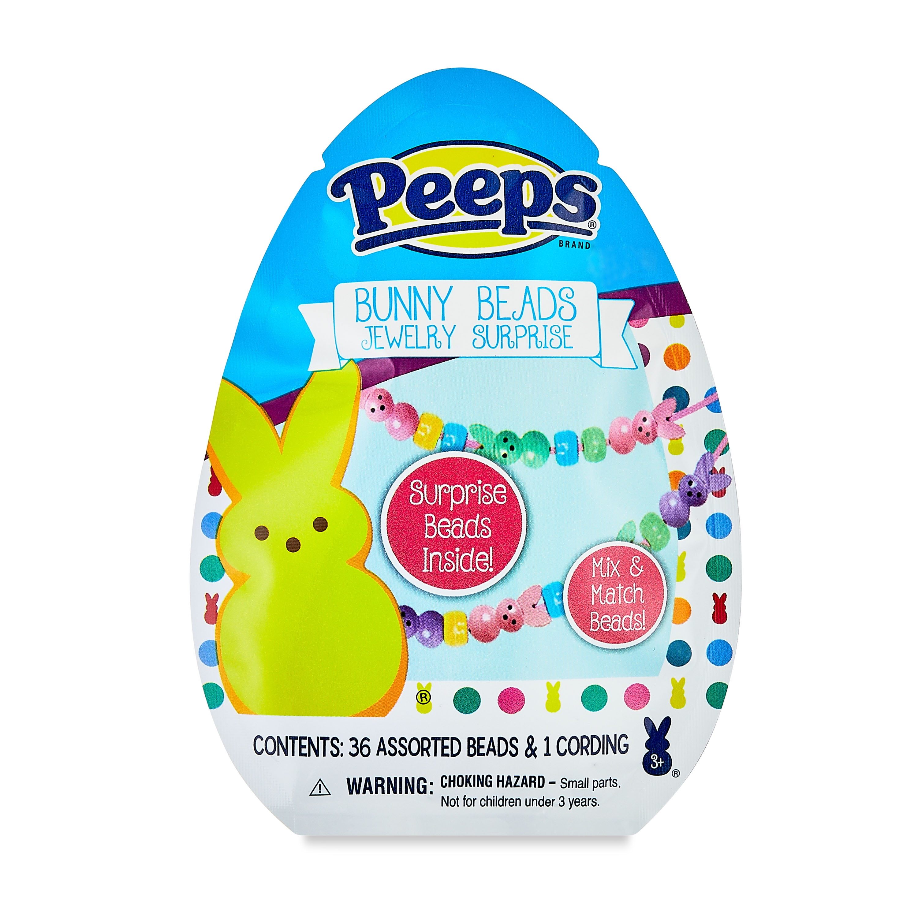 Peeps Bunny Beads Jewelry Surprise 1ct - Walmart.com