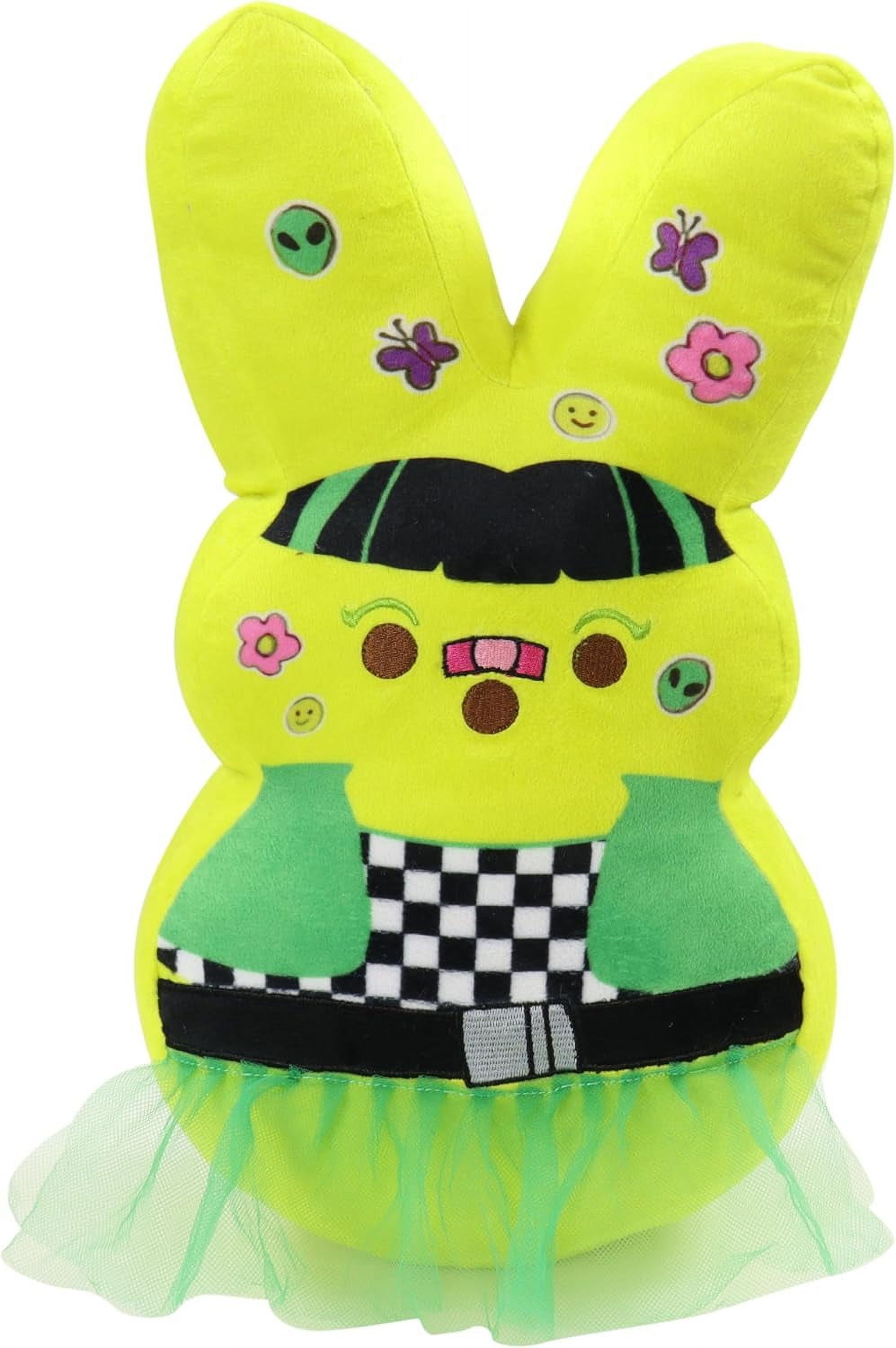 Peeps Bunny Plush Goote Peeps Shaggy Bunny Plush, 9" Collectible Bunny ...