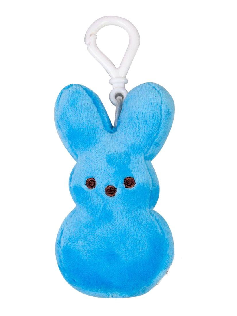 Peeps Bunny Plush Key Chain Blue - Walmart.com