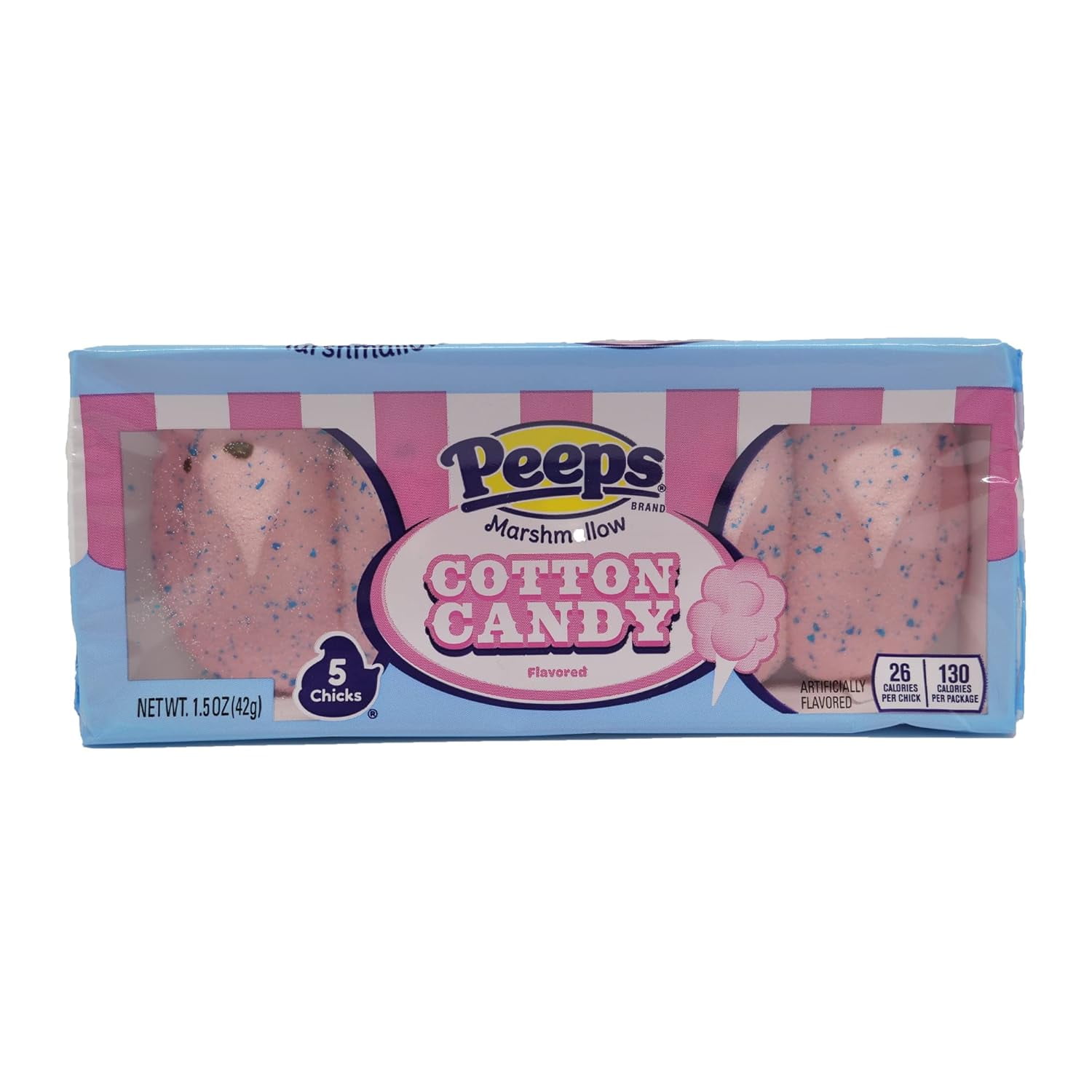 Peeps Cotton Candy Flavored Marshmallow Chicks-Case of 24 - Walmart.com