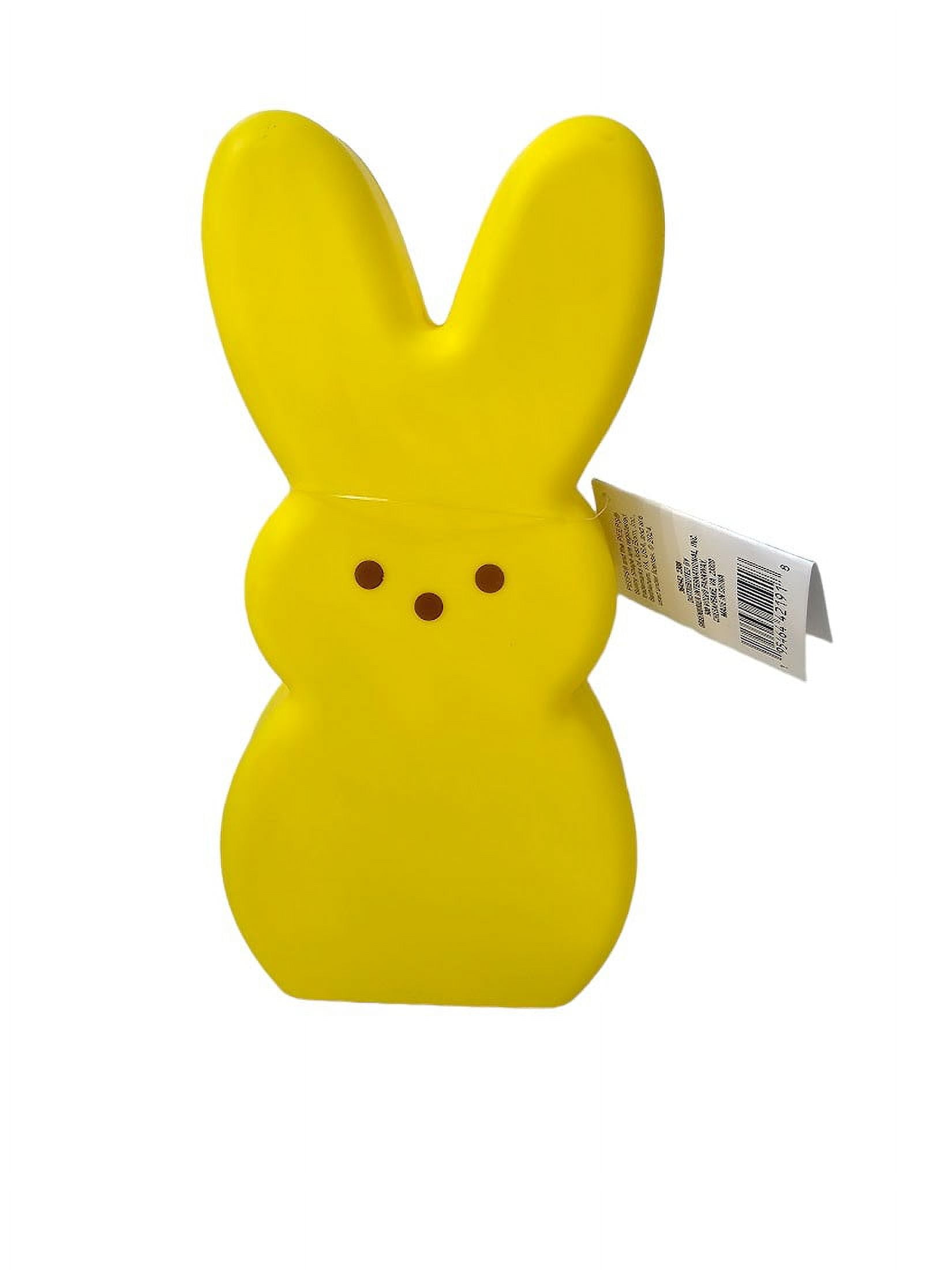 Peeps 10-in Yellow LED Lighted Easter Bunny Figures - Outdoor Home ...