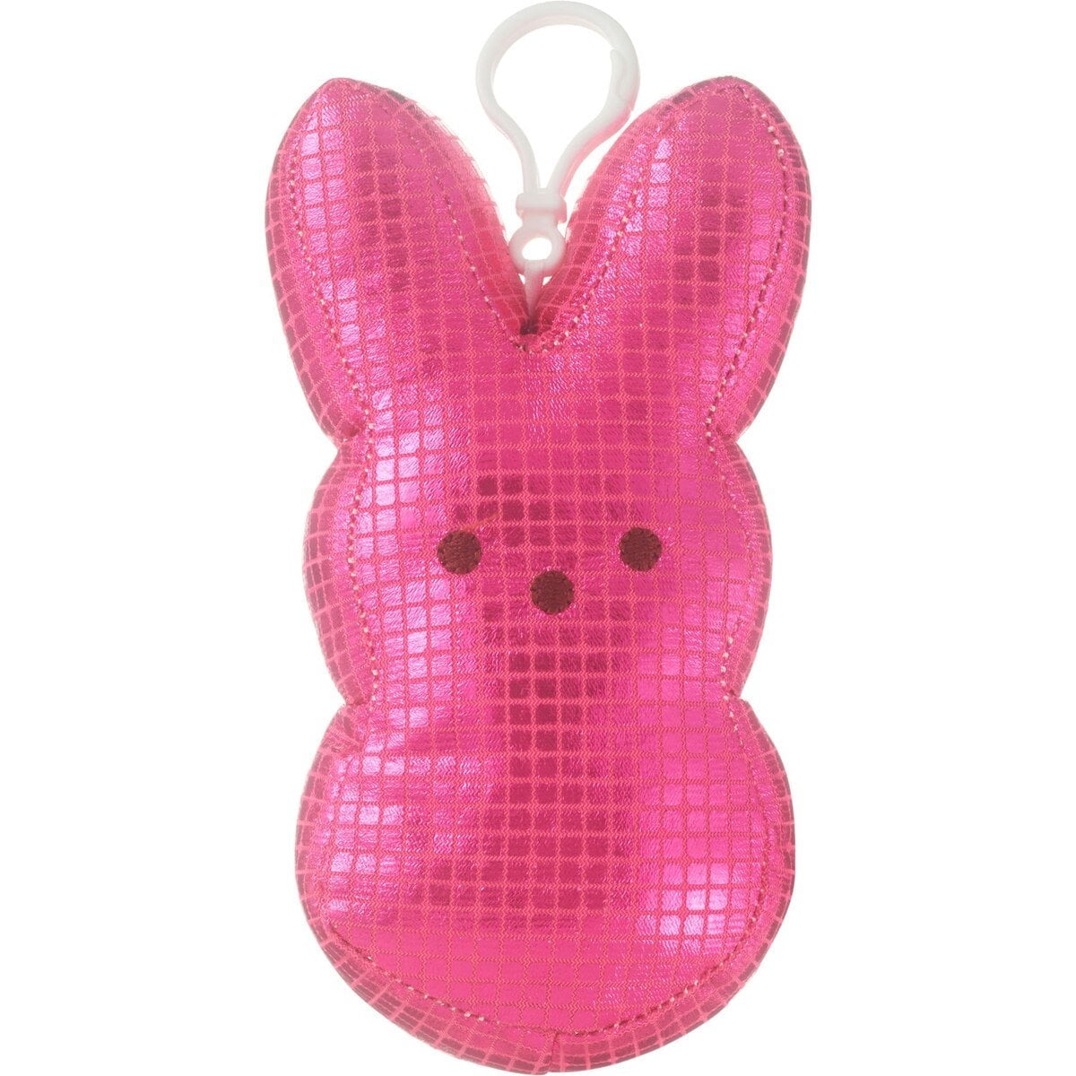 Peeps Disco Bunny Plush With Clip Pink Peeps Plush - Walmart.com