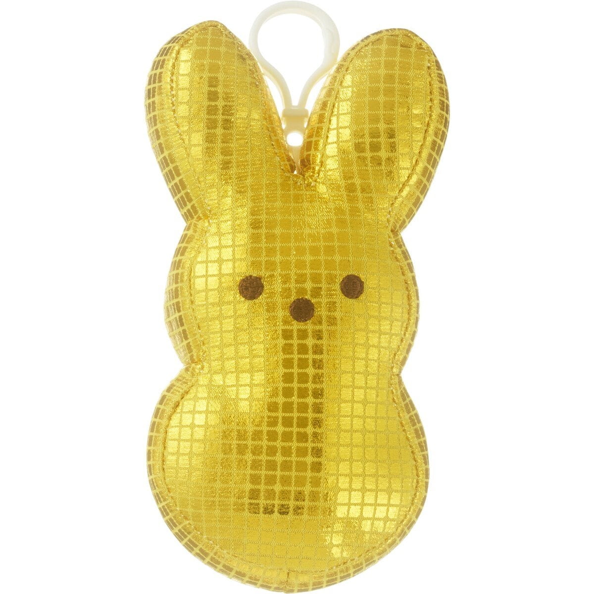 Peeps Disco Bunny Plush with Clip Gold - Walmart.com