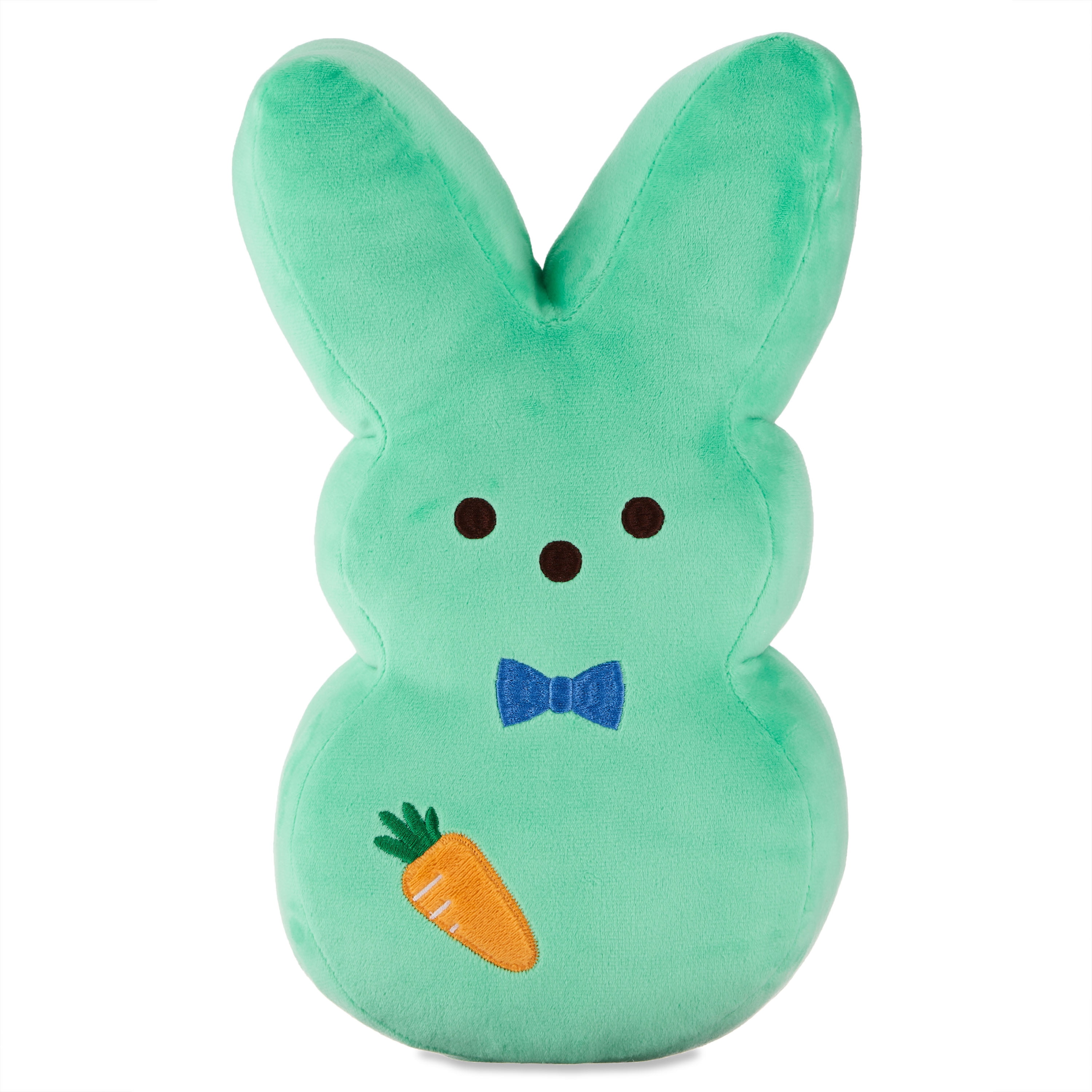 Peeps Easter Plush Bunny Toy, Green with Bow - Dress up Peeps - Walmart.com