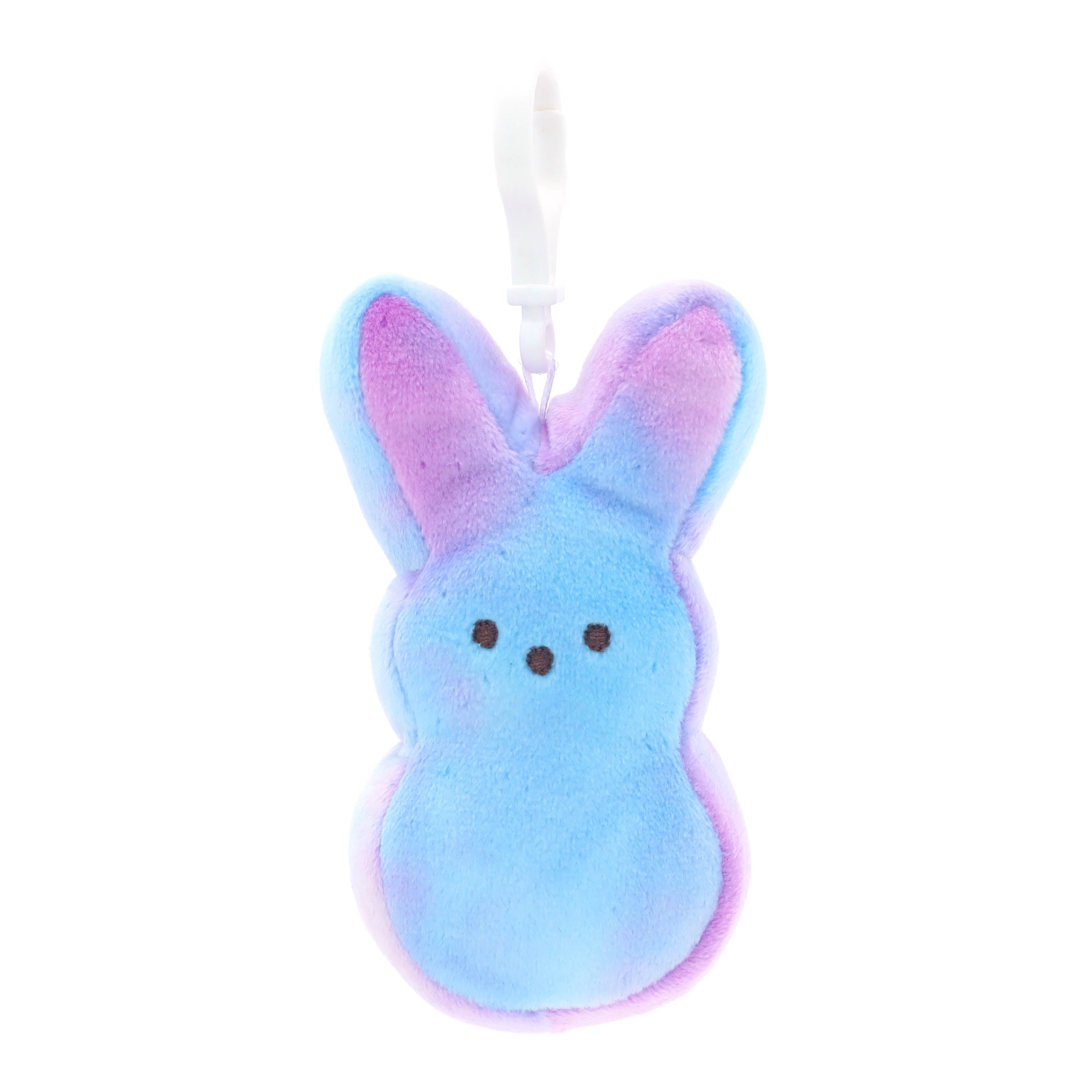 Peeps Easter Peep Rainbow Purple Bunny Backpack Clip Plush Keychain New ...