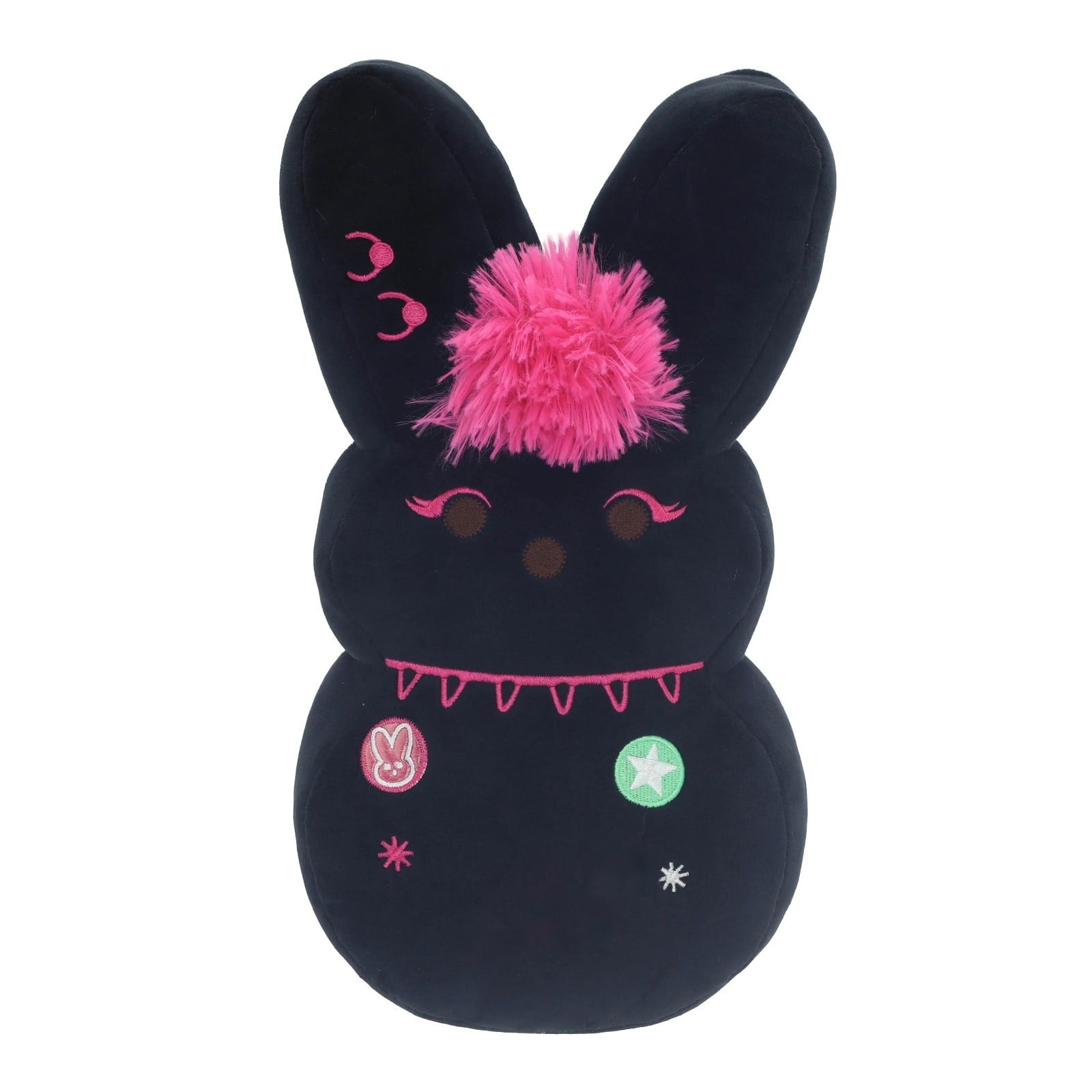 Peeps Easter Plush Peeps Toys Giant Plush Green Bunny Toy with Funky ...