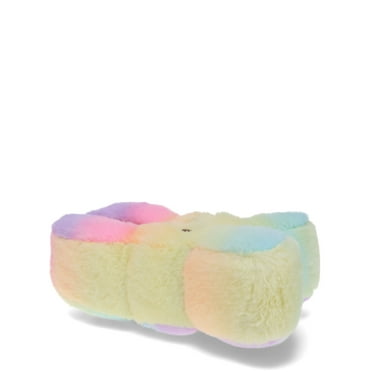 Kids Easter Peeps Plush Bunny Blue Slippers (One Size Fits Most ...