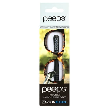 CarbonKlean Peeps Glasses Cleaner - for Eyeglasses, Reading Glasses ...