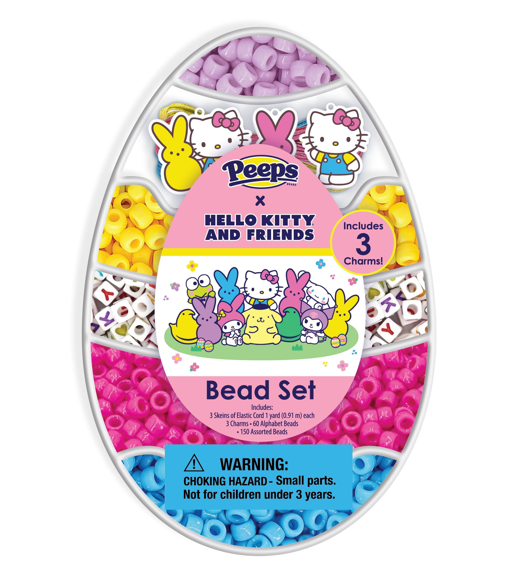 Peeps / Hello Kitty and Friends Bead Jewelry Set for Kids, Ages 6 ...