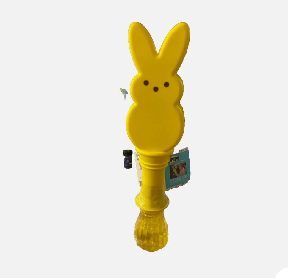 Peeps LED Bubble Wand Light UP Easter Toy Yellow - Walmart.com