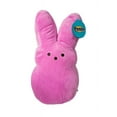 Peeps Large Marshmallow Bunny Easter Plush, 15-in Stuffy Toy - Pink ...