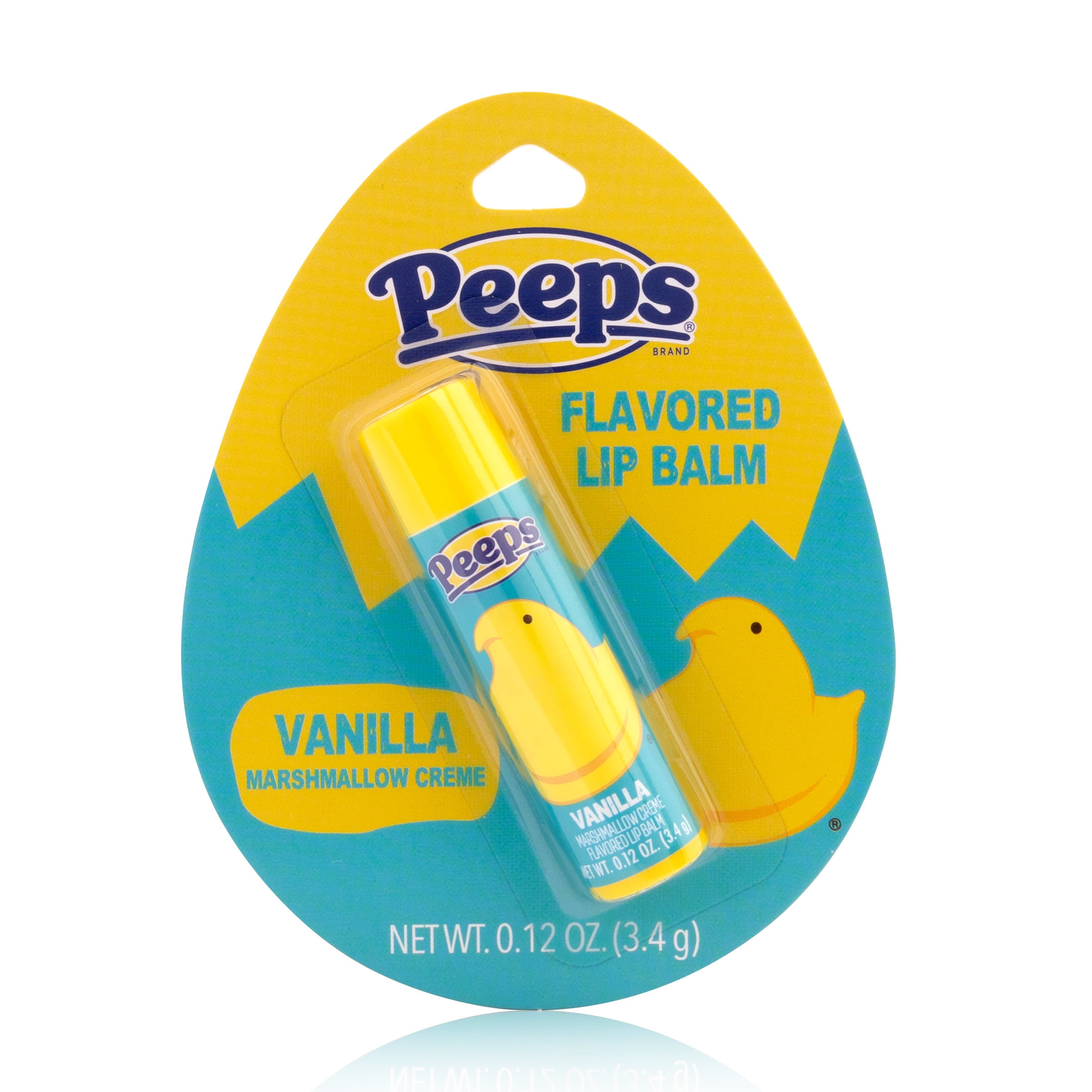 Brandclub - Peeps Lip Balm, Vanilla Marshmallow Crème Flavored, 3.4g