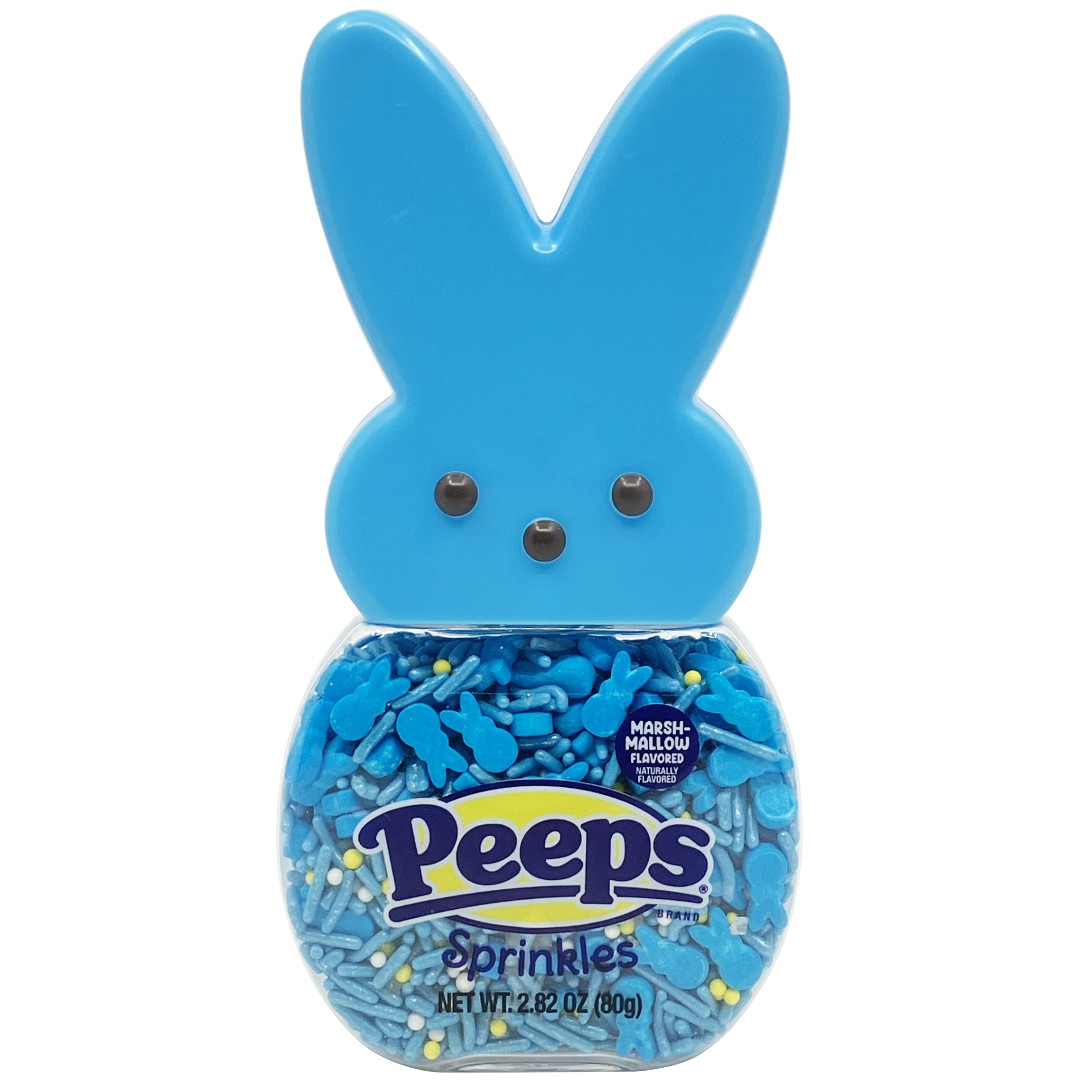 PEEPS Marshmallow Flavored Blue Easter Sprinkles, 2.82oz, Festive ...