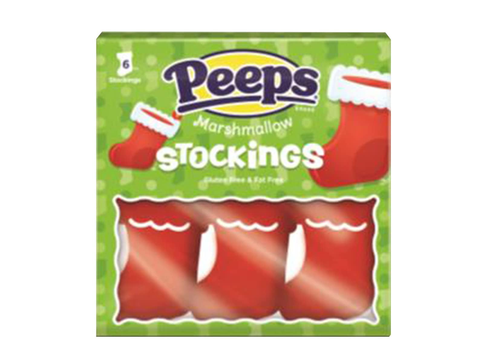 Peeps Marshmallow Stockings 3oz 6ct - Walmart.com