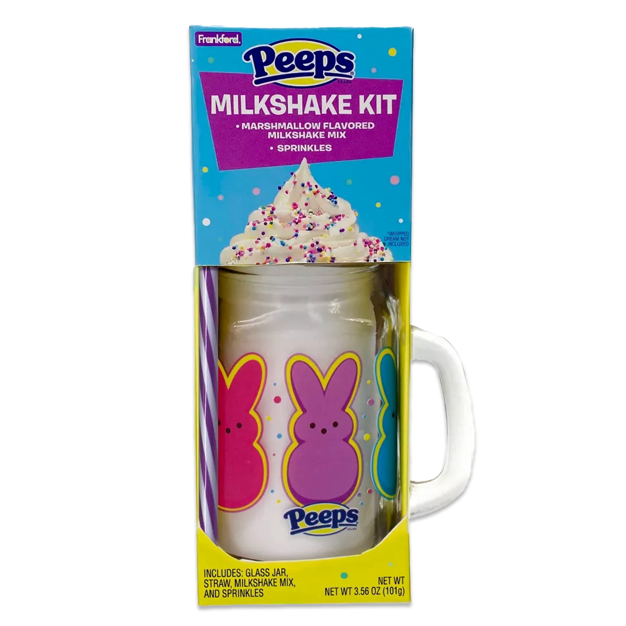 Peeps Milkshake Kit and Peeps Easter Candy Tube with Marshmallow ...