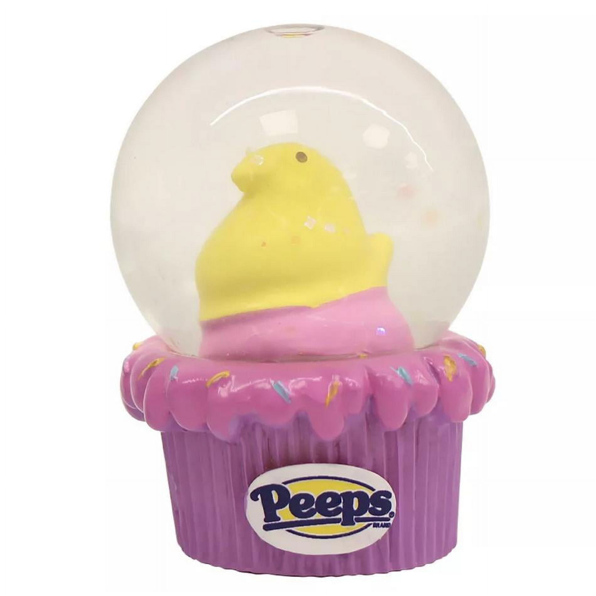 Peeps Mini Yellow Bunny Snow Globe Tabletop Decor - Walmart.com