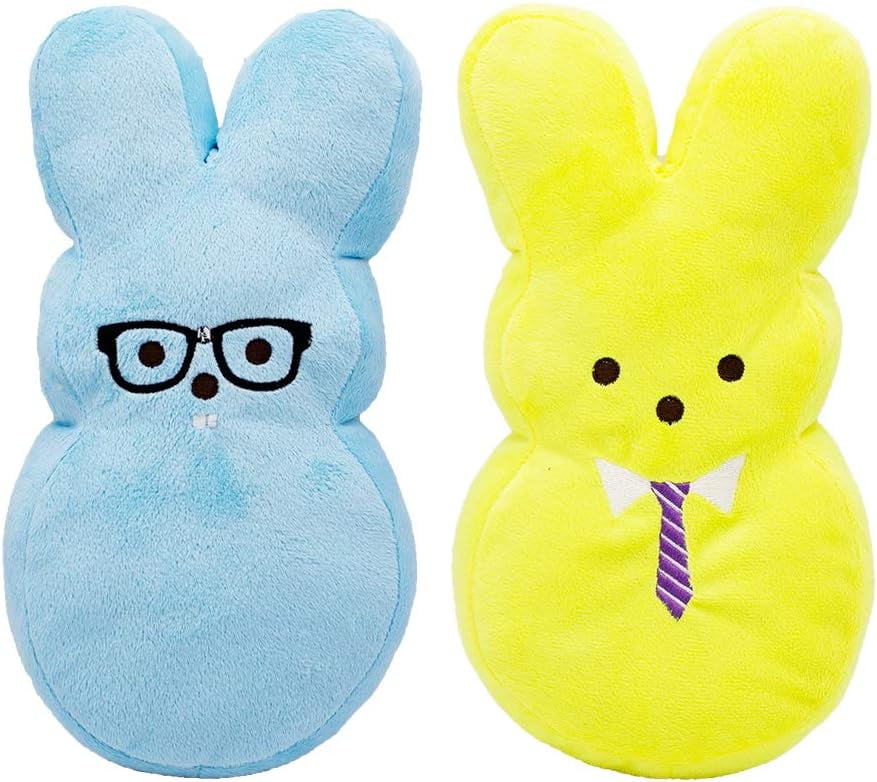 Peeps for Pets Large Dress Up Plush Bunny Toys for Dogs and Puppies ...