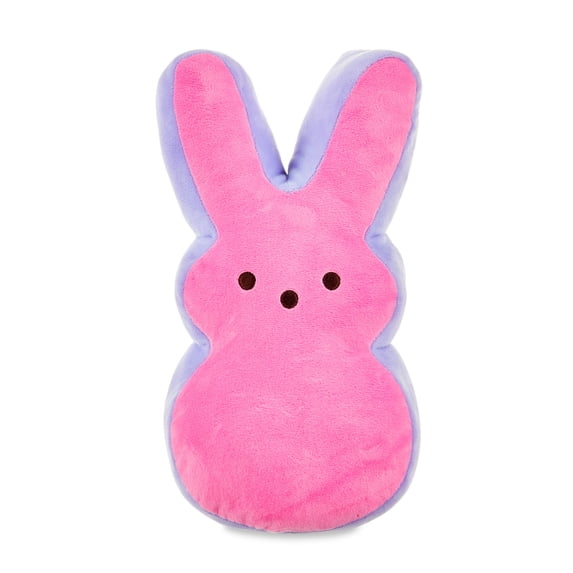 Peeps Stuffed Easter Plushies, 12-inch Bunny Animal Toy, Pink and Blue ...