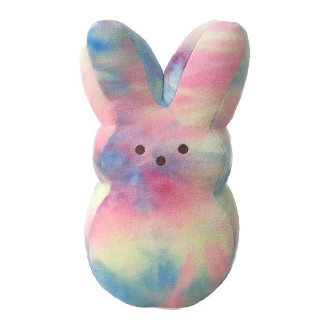 Peeps Plush Toys For Kids Peeps 10" Plush Bunny Multicolor Tie Dye ...