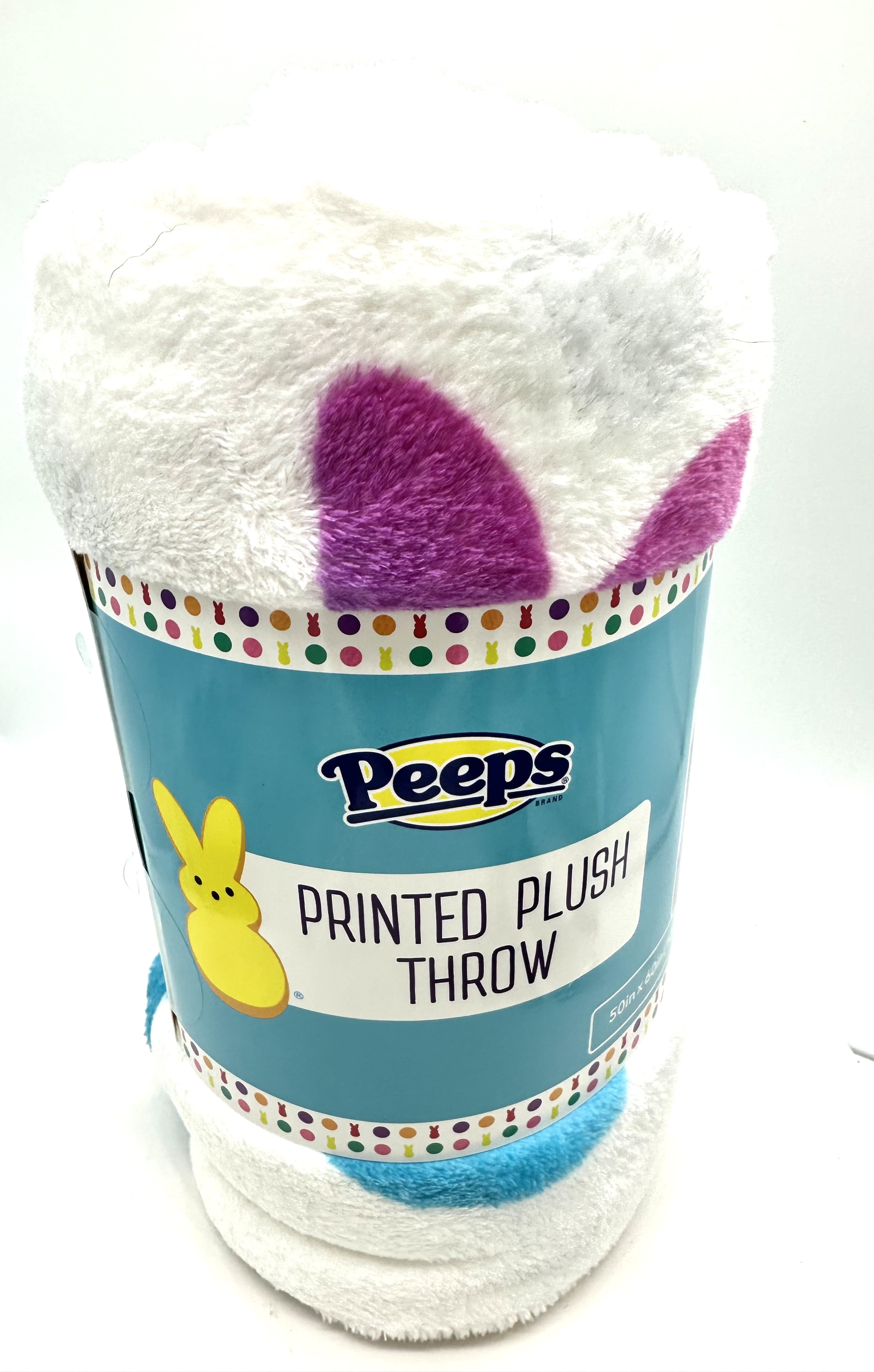 Peeps Printed Soft Plush Throw - Walmart.com