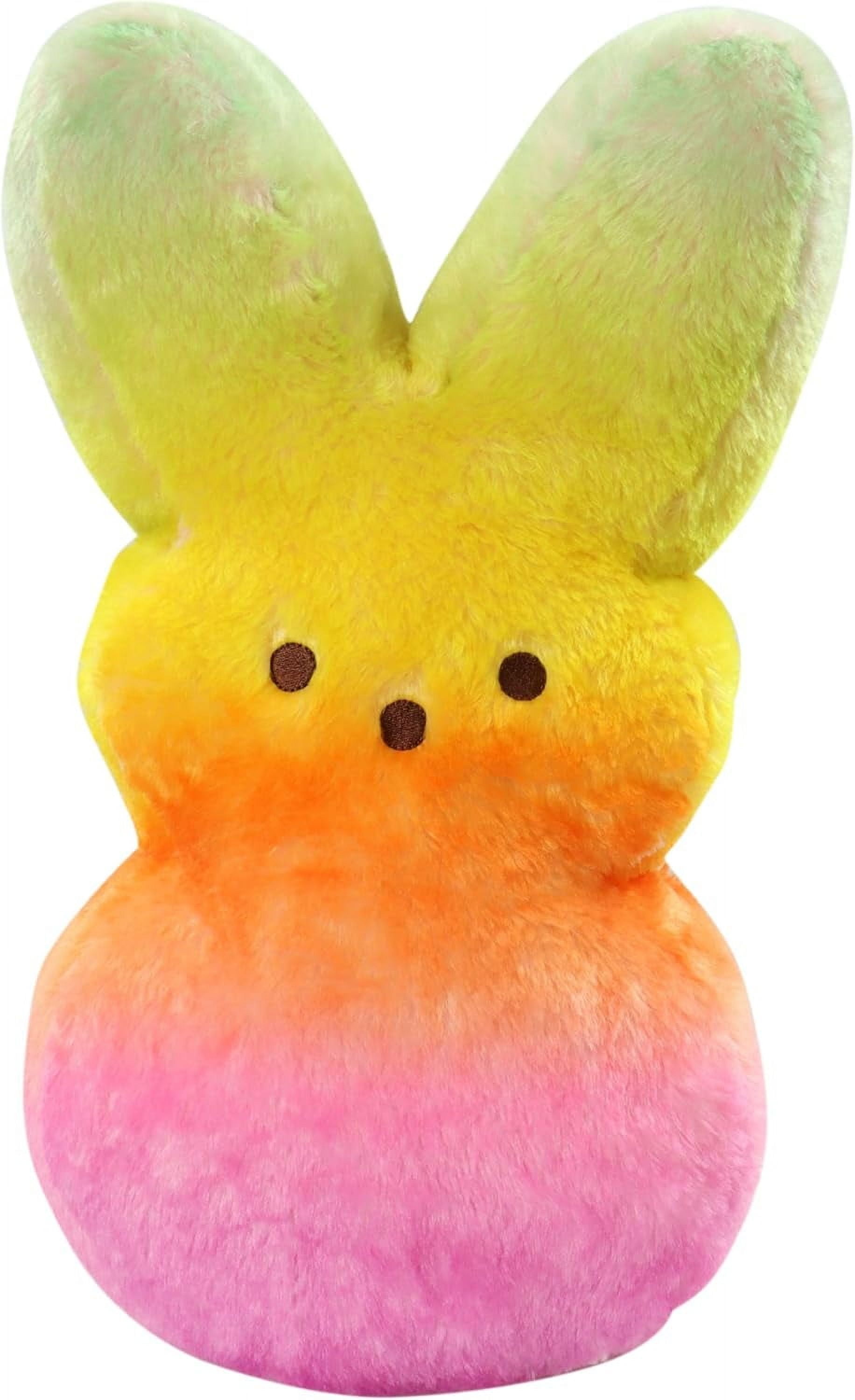 Peeps Shaggy Bunny Plush, 15" Collectible Bunny Stuffed Animals ...