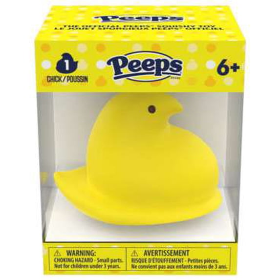 Peeps Squishy Chick Toy Yellow - Walmart.com