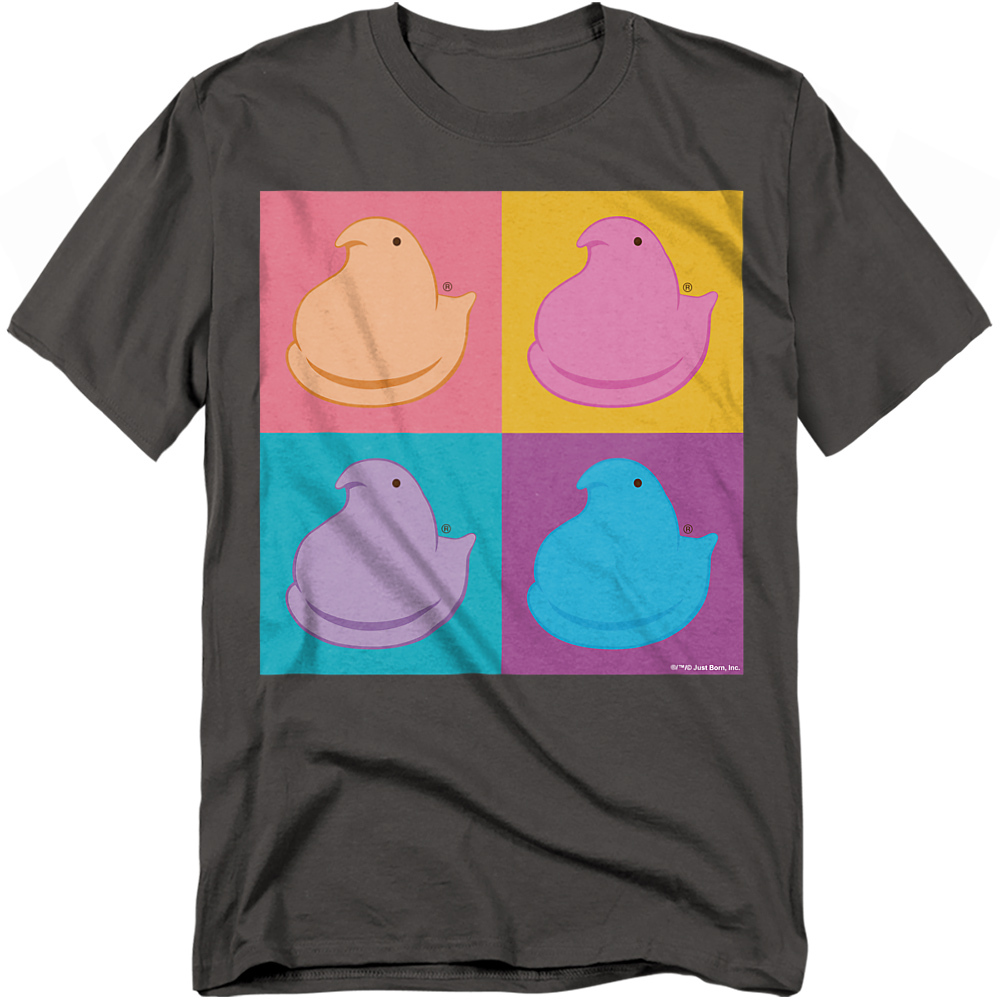 Peeps T-Shirt Easter In Squares In Four Colors Unisex Graphic Tee for ...