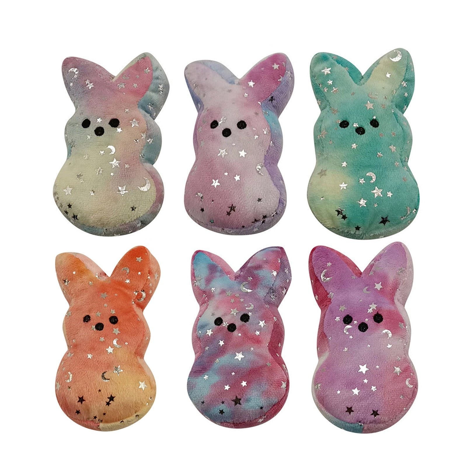 Peeps bunny，Bunny decorGalaxy Bunny Plush Set Soft Stuffed Animal Toys ...