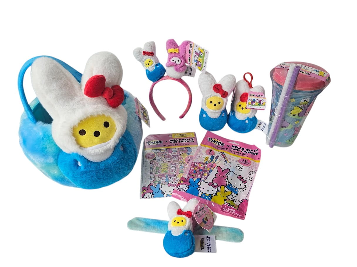 Peeps x Blue Hello Kitty Easter Gift Bundle - Walmart.com