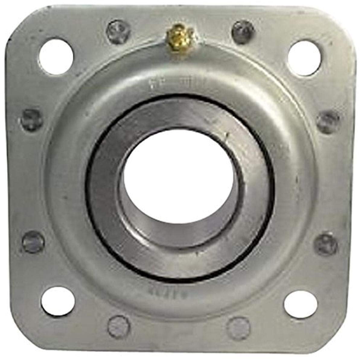 Peer Bearing ST491B Agriculture Bearing, Flanged Disc, Relubricable, Four Bolts, Two Triple Lip ...