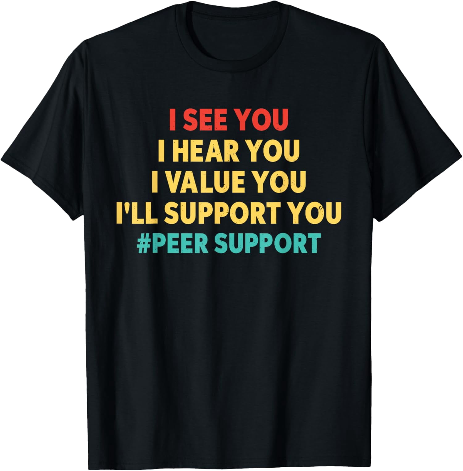 Peer Support Specialist PSS Funny Peer Support Specialist T-Shirt ...