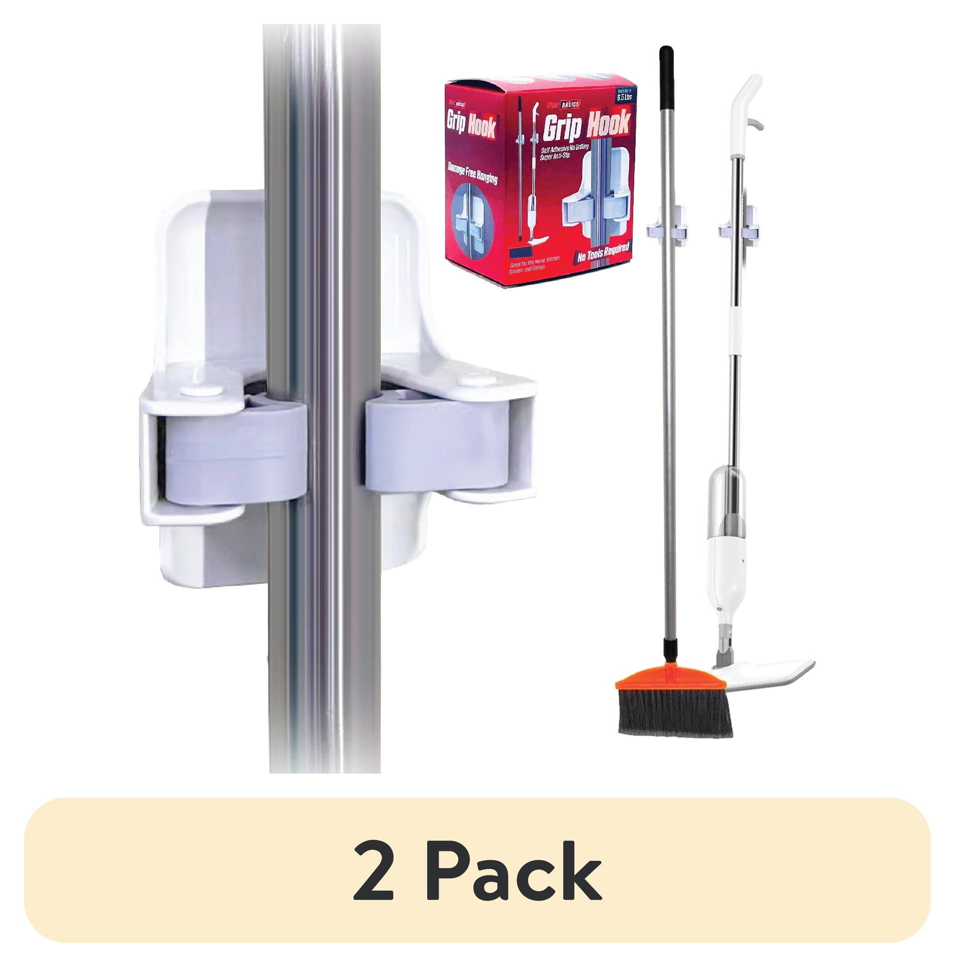 (2 pack) PeerBasics, Grip Hook, 6.5lb Capacity, Plastic, One Size ...
