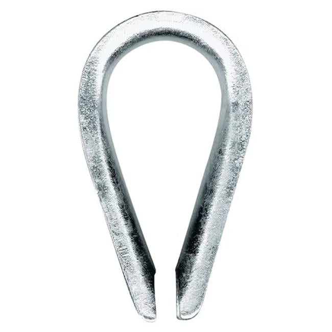 Peerless 005-4514440 0.38 in. Wire Rope Thimble - Pack of 40 - Walmart.com