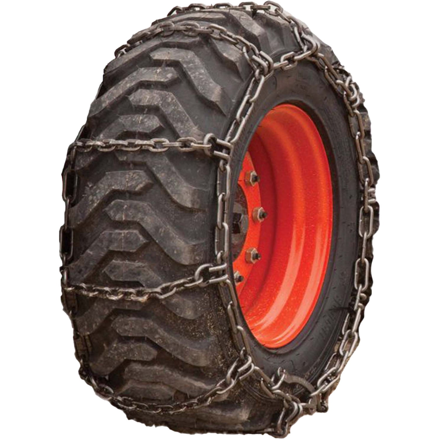Peerless 0341095 Wide Base Skid Steer 10-16.5 7mm Square 4-Link Tire ...