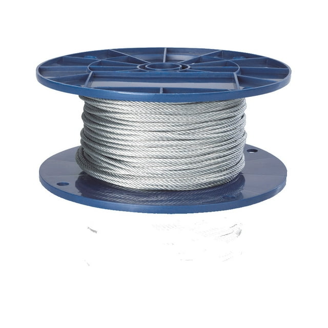 Peerless 4501290 3/32-3/16" Cable 250 Ft/Reel; Vinyl Coated Wire Rope ...