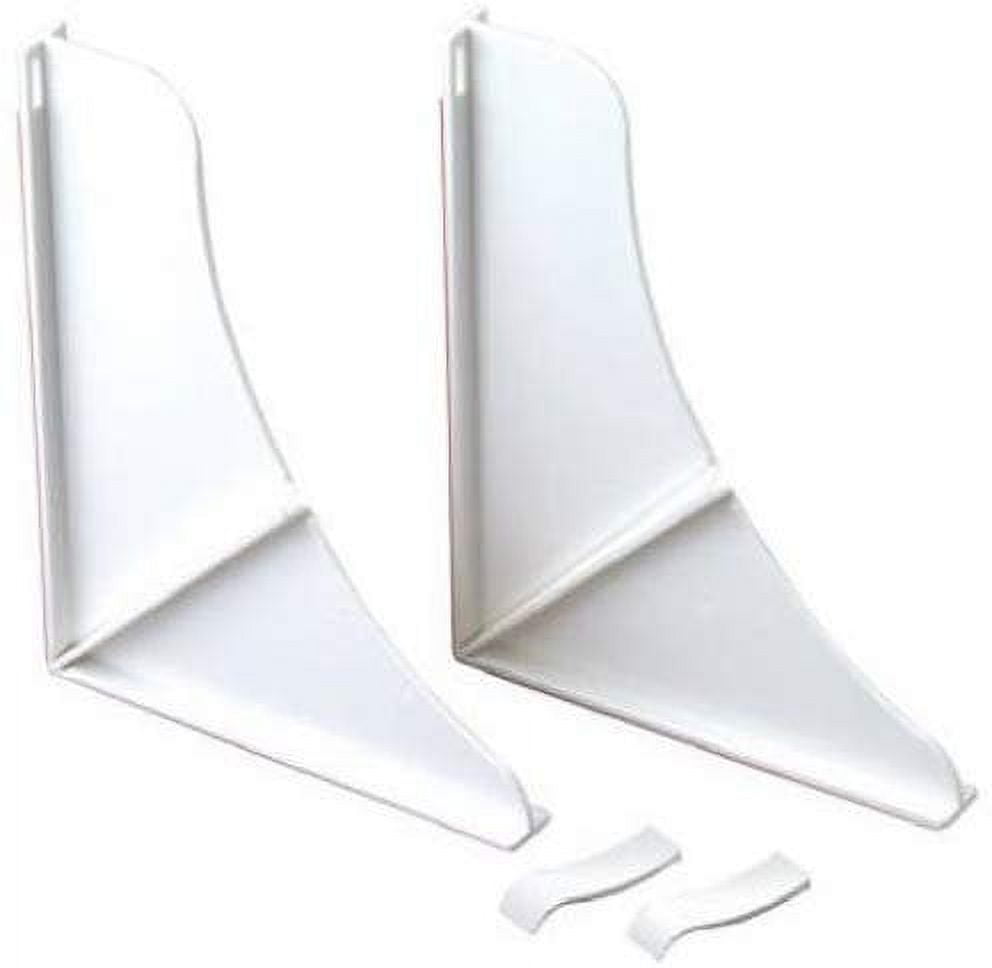 Peerless 76814WH Splash Guards Shower, White - Walmart Business Supplies