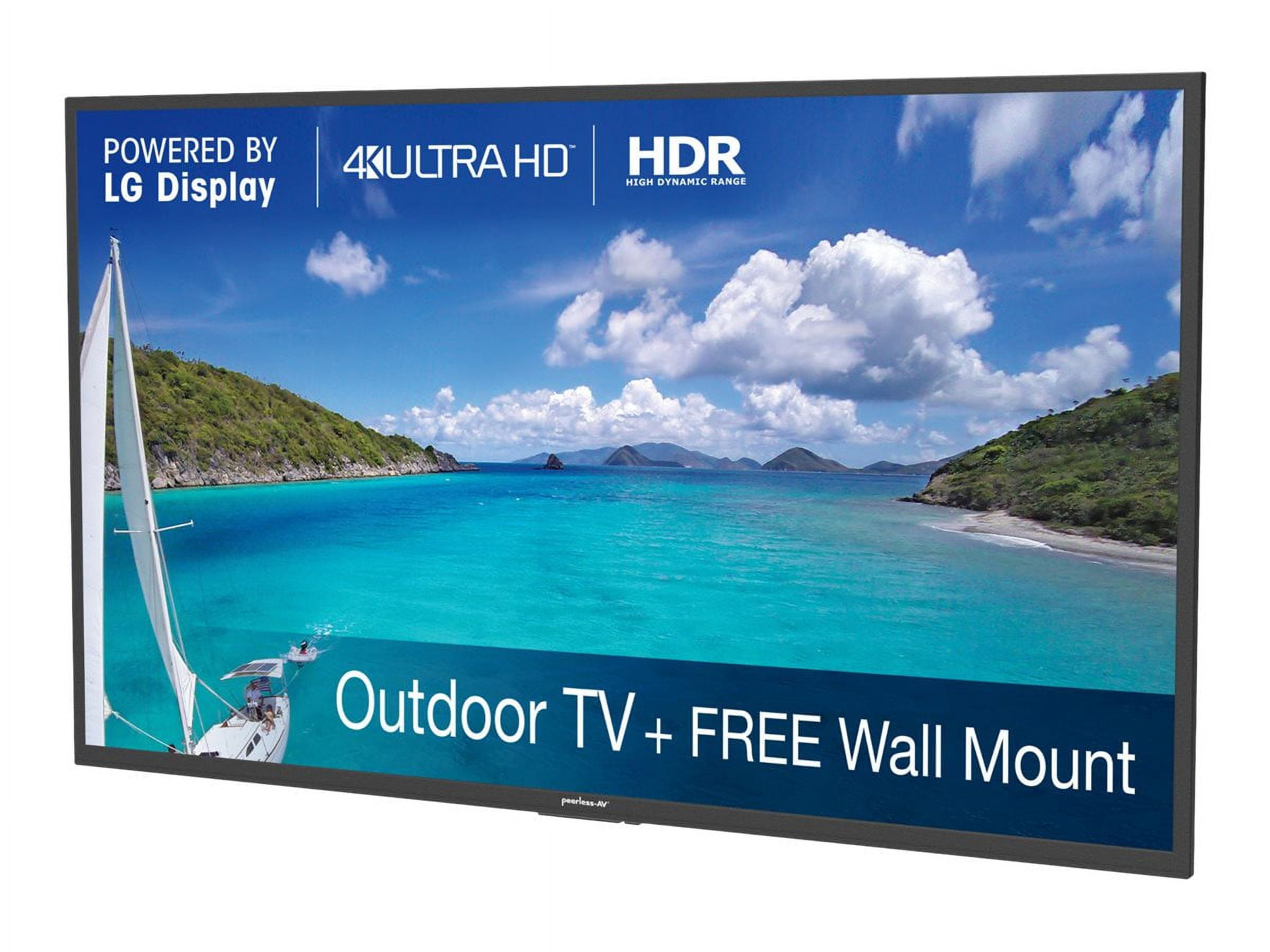 "Peerless-AV Neptune 65"" 4K UHDTV HDR Smart LED-LCD Outdoor TV, All ...
