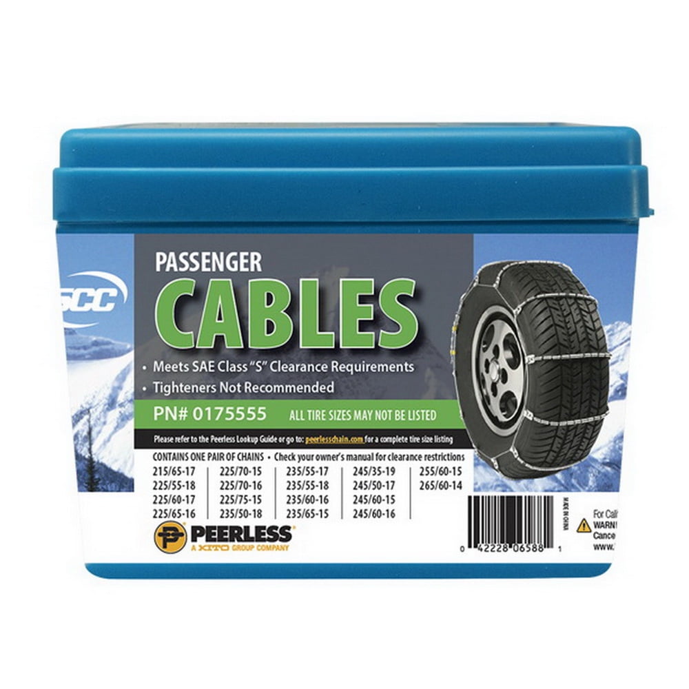 Peerless Mantles Chain PN0175555 Passenger Car Tire Cables - Walmart.com