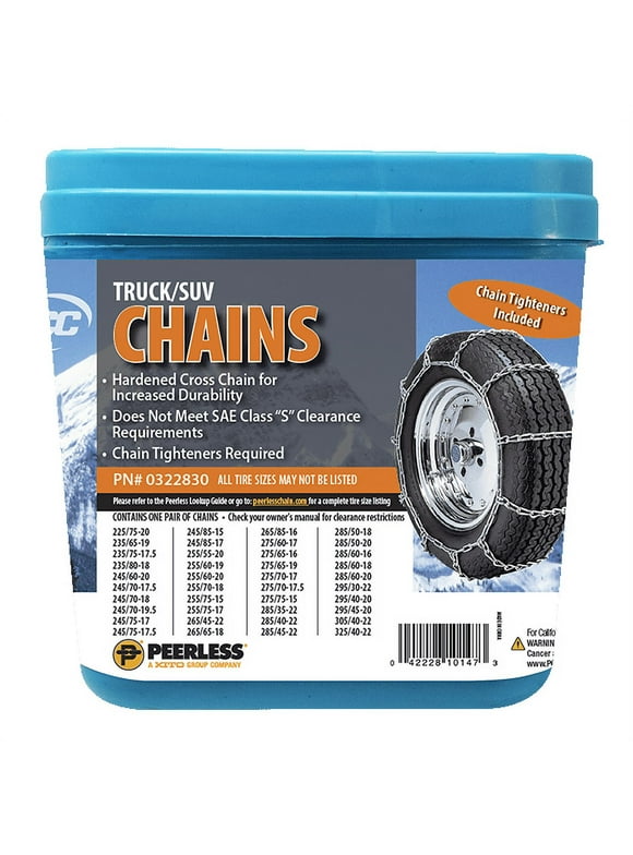 Peerless Tire Chains in Tire and Wheel Accessories - Walmart.com