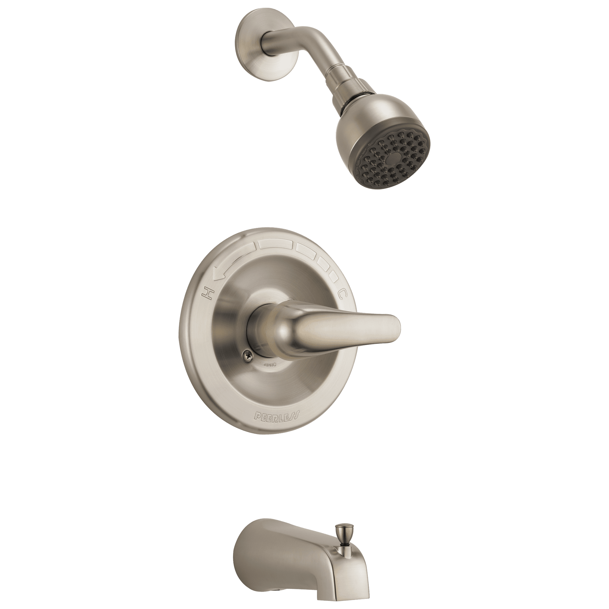 Peerless Core Tub and Shower Trim Kit - PTT188753-BN - Brushed Nickel ...