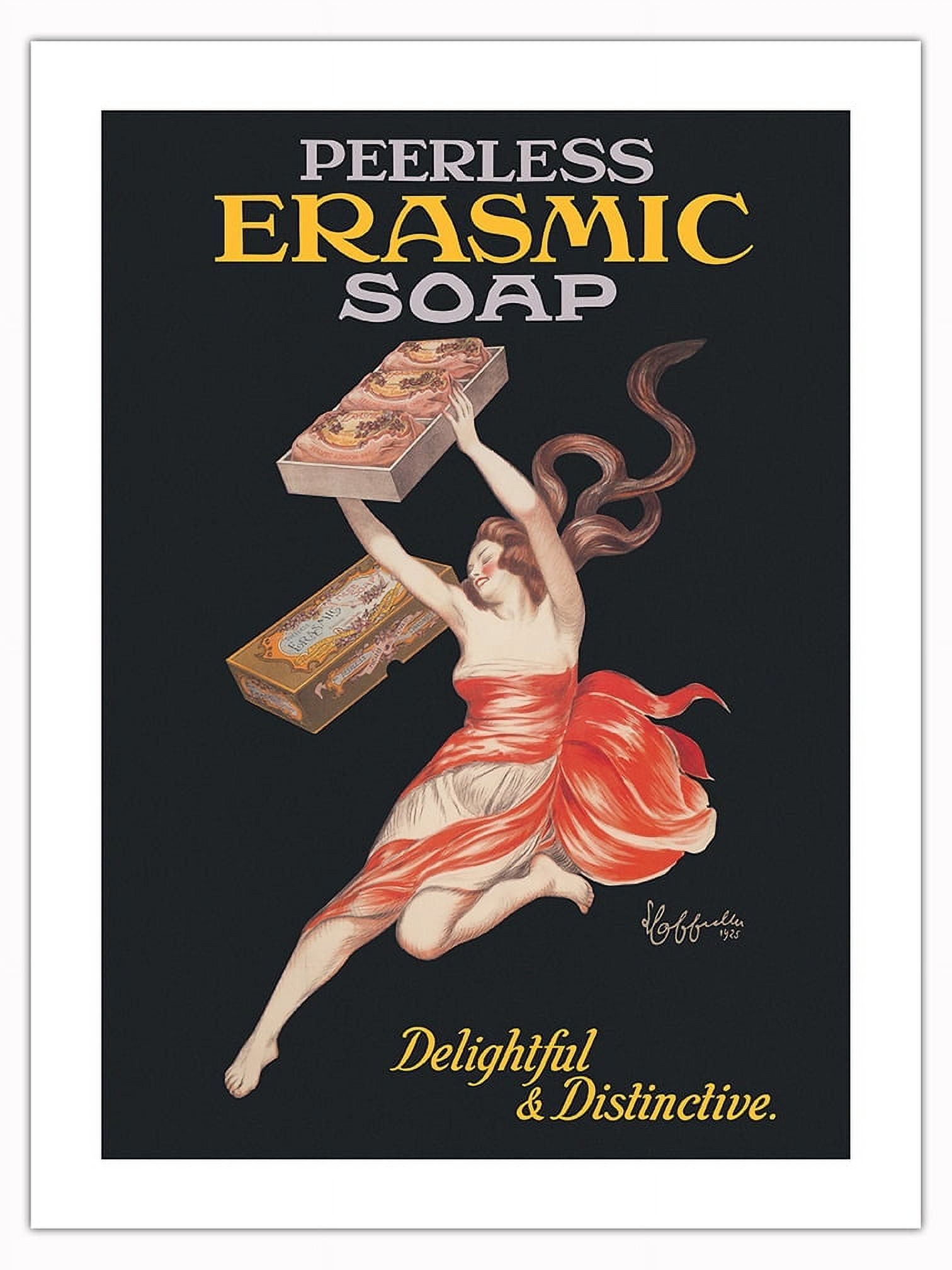 Peerless Erasmic Soap - Delightful & Distinctive - Vintage Advertising ...