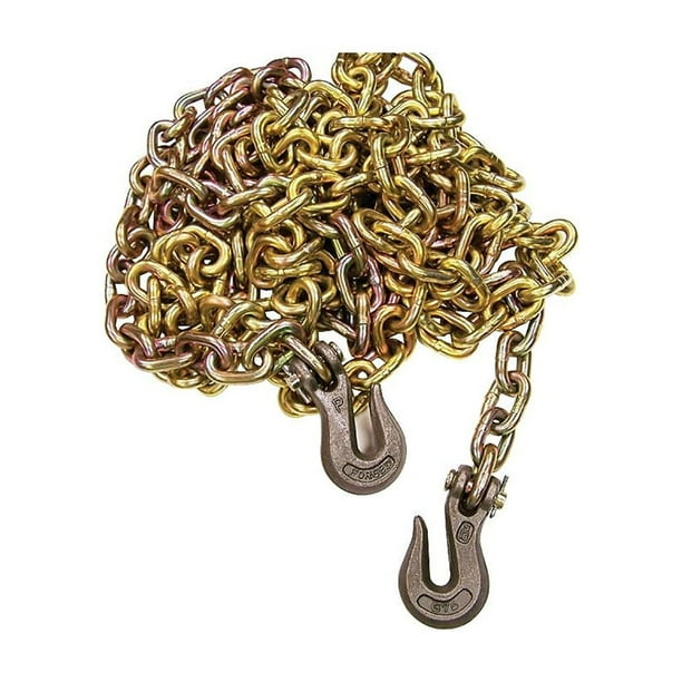 Peerless Grade 70 Transport Chains, 3/8 in, 6,600 lb Limit, Yellow ...