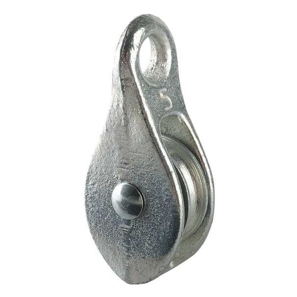 Peerless Hardware Pulley Block,Fixed Eye,3/4 in Rope dia. 3-150-03-56 ...