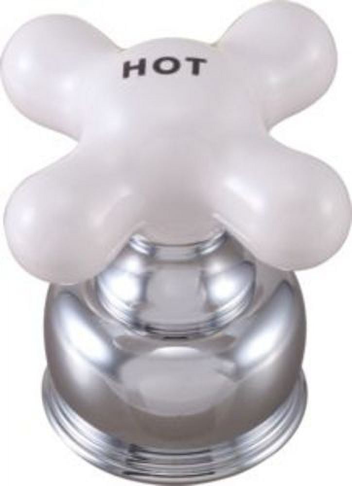 Peerless Other Single Small Porcelain Cross Handle Kit - Hot - with Set ...