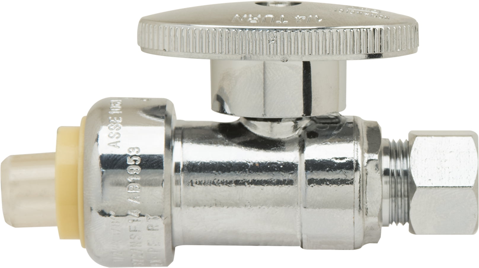 Peerless PRL502X D, Chrome Plated Brass 1/2 in Straight Valve - Walmart.com
