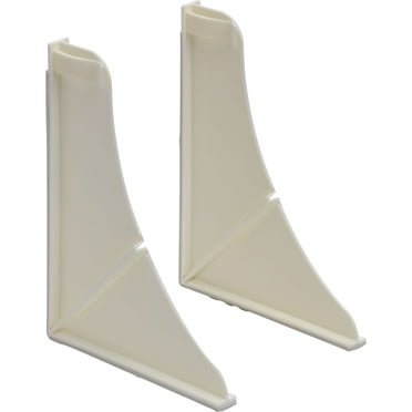 Prime-Line Products M 6086 10-3/4 in. White Plastic, Curved Splash ...