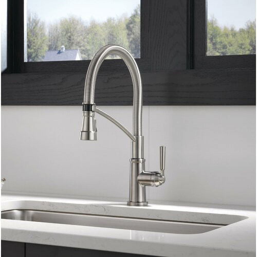 Peerless Westchester 1-Handle Articulating Kitchen Faucet in Stainless ...