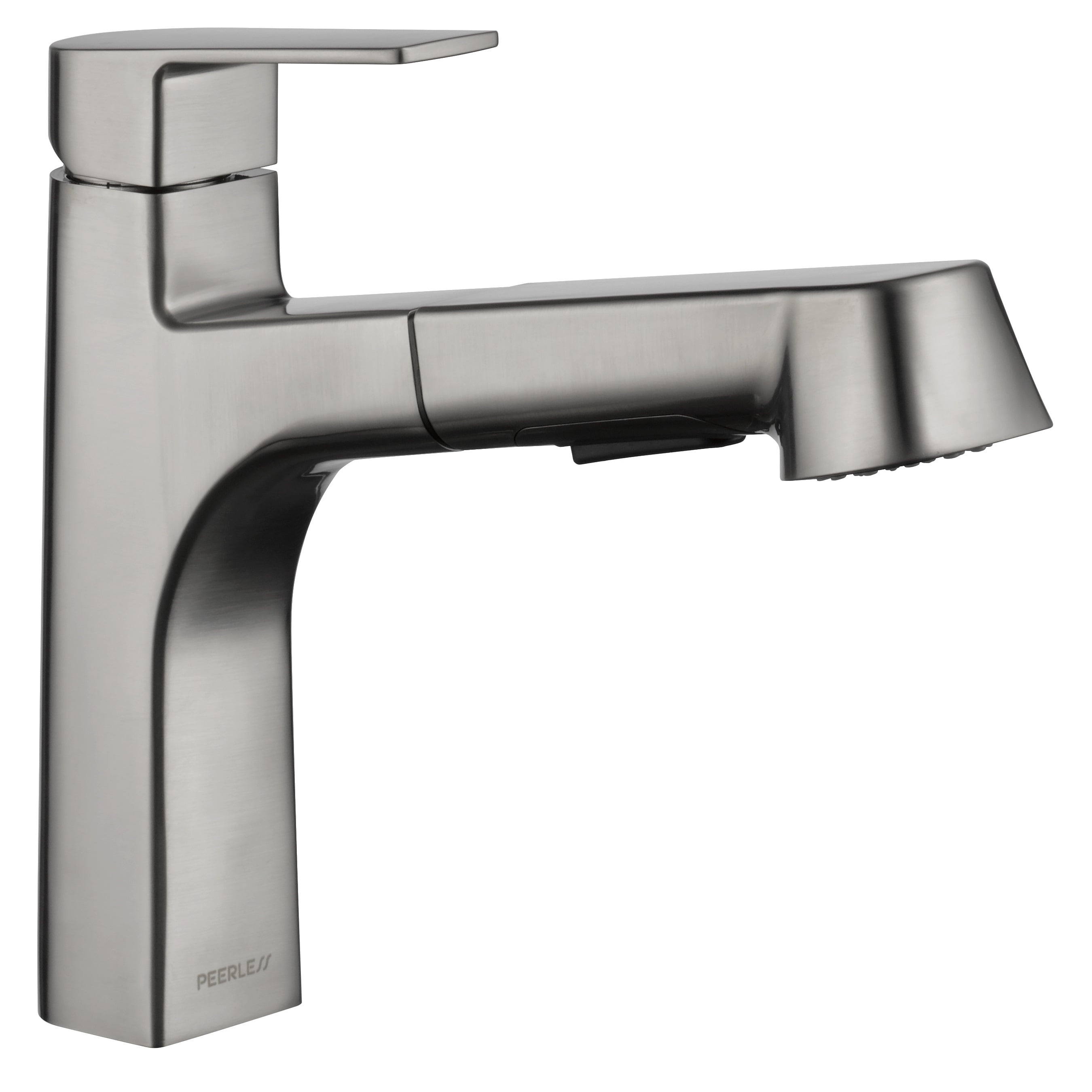 Peerless Xander Single Handle Pull-Out Sprayer Kitchen Faucet in ...